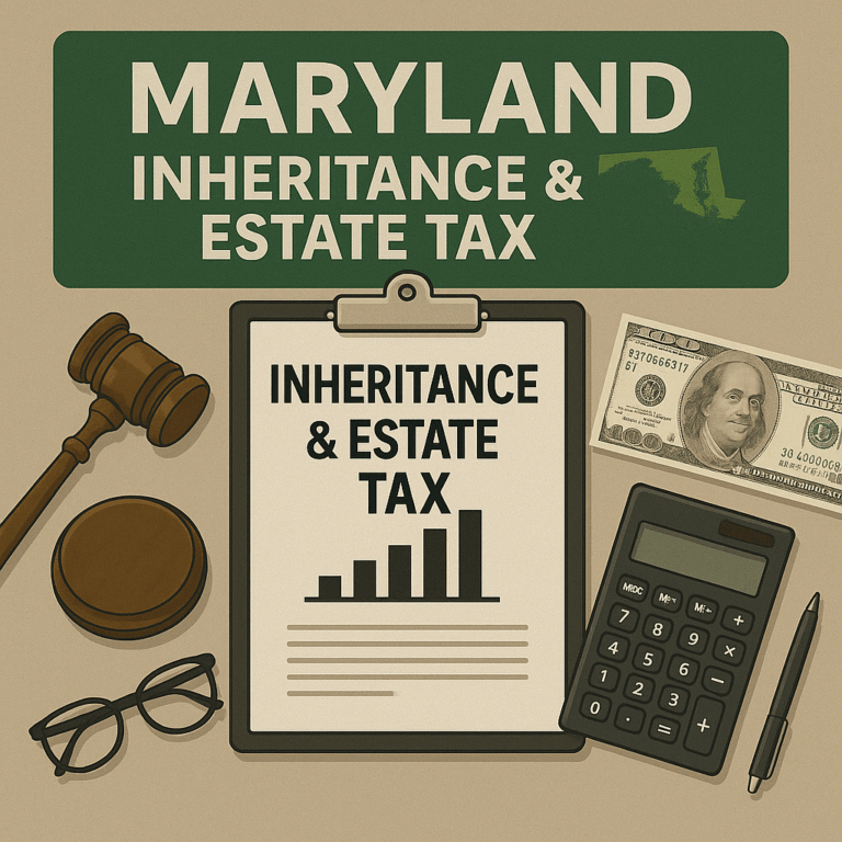Maryland Estate & Inheritance Tax Calculator 2025